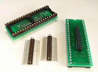 Effortless 40-pin DIP to SOIC Adapters